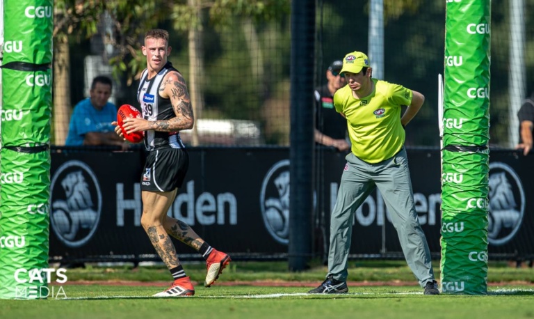 Chris Doyle - 150th VFL Match - VFUA